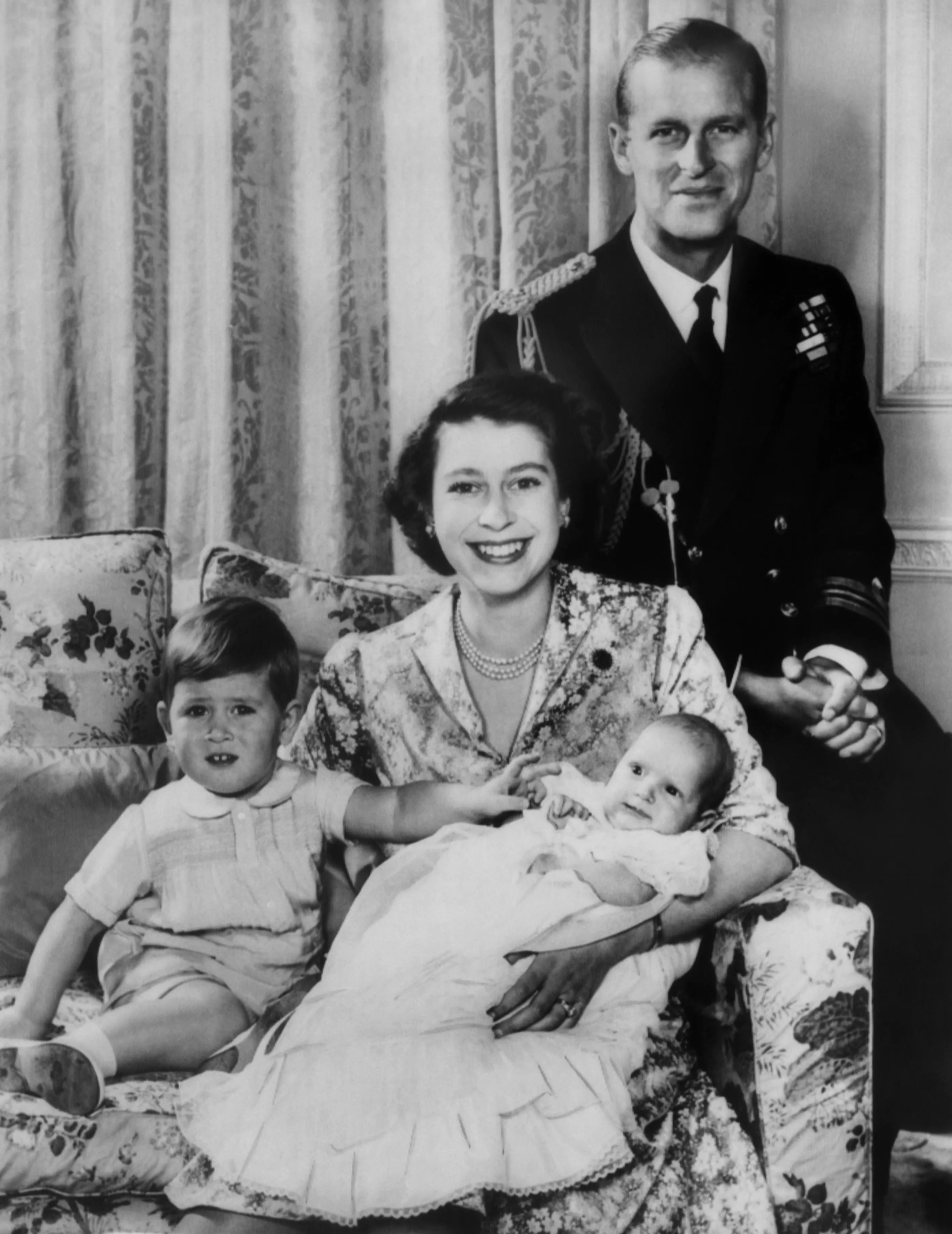 Королева Елизавета и ее семья
