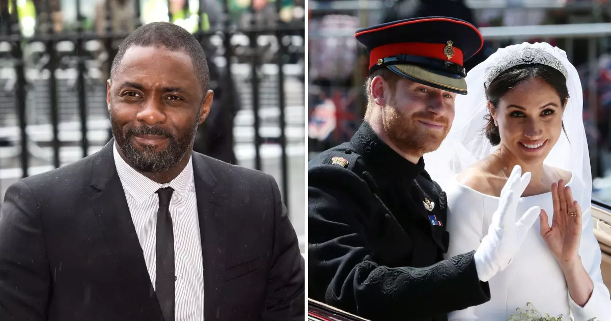 Idris Elba revela que o príncipe Harry pediulle un DJ para a súa voda real