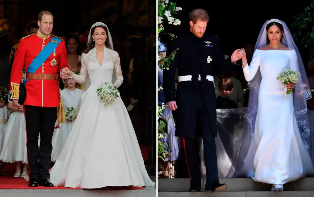 şahzadə Villiam-Kate-Middleton-Şahzadə-Harri-Meqan-Markl-Toy