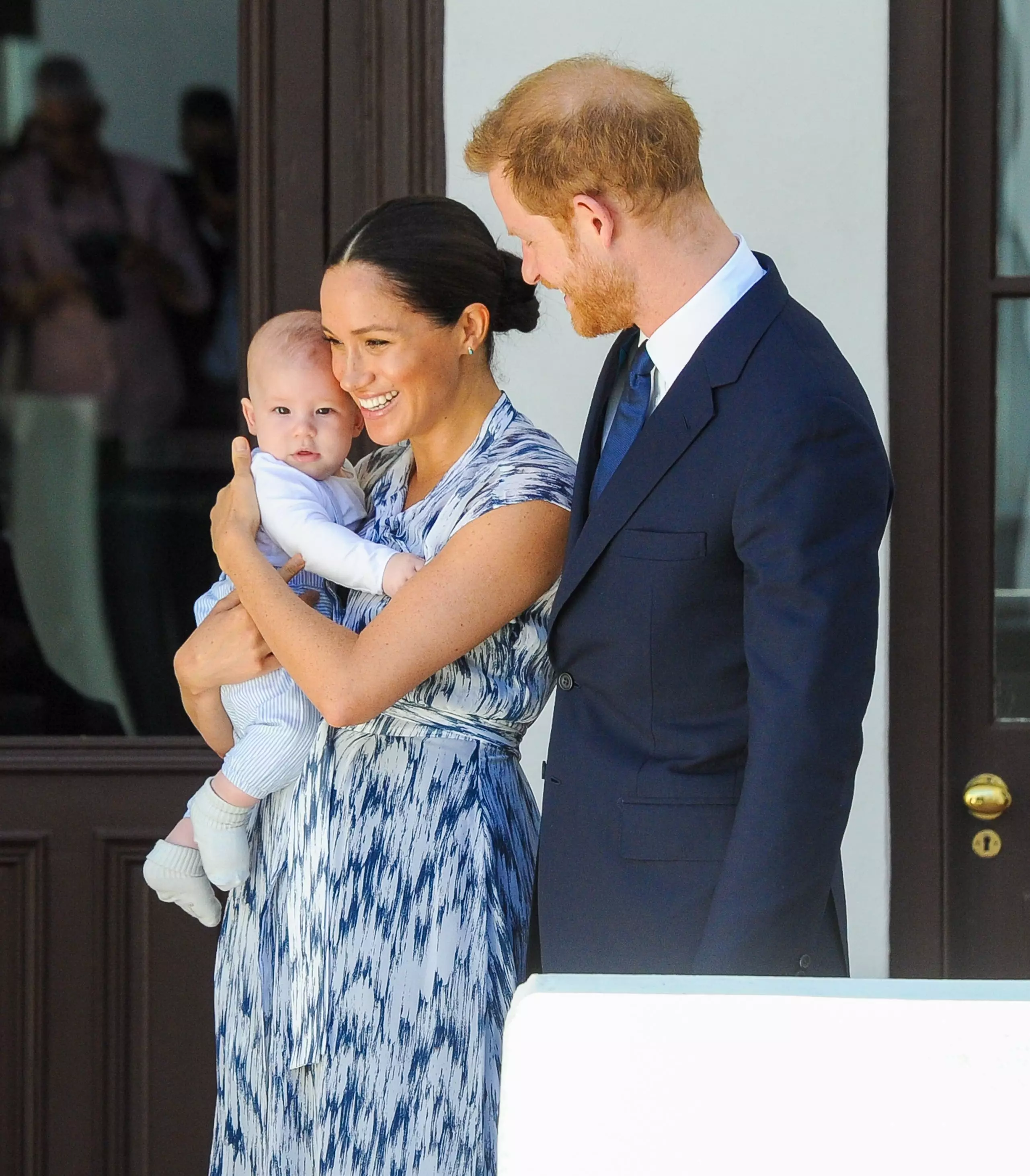 Prince Harry na Meghan Duchess wa Sussex wanatembelea Afrika - 25 Sep 2019