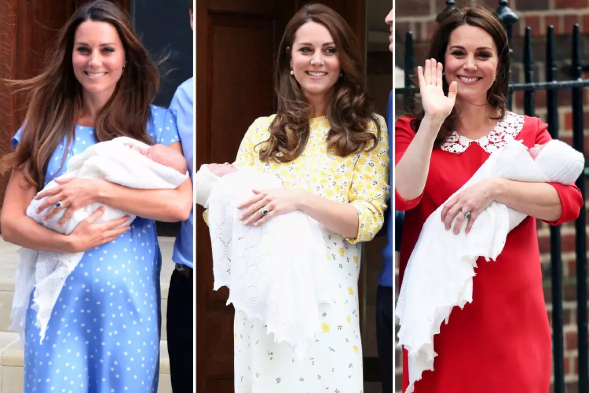 Kate middleton breith linbh ríoga íomhánna getty