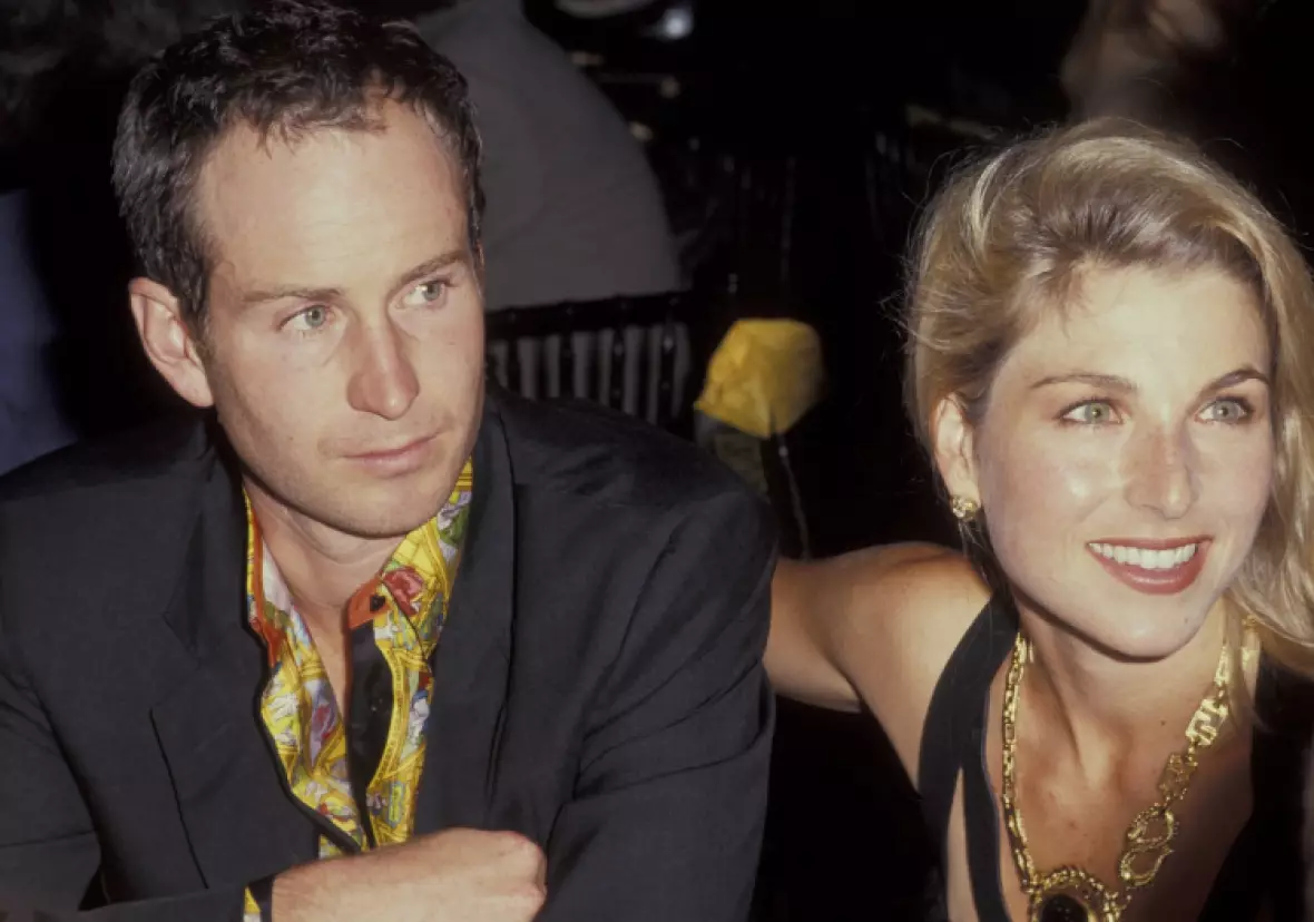 tatum o'neal eta john mcenroe getty irudiak