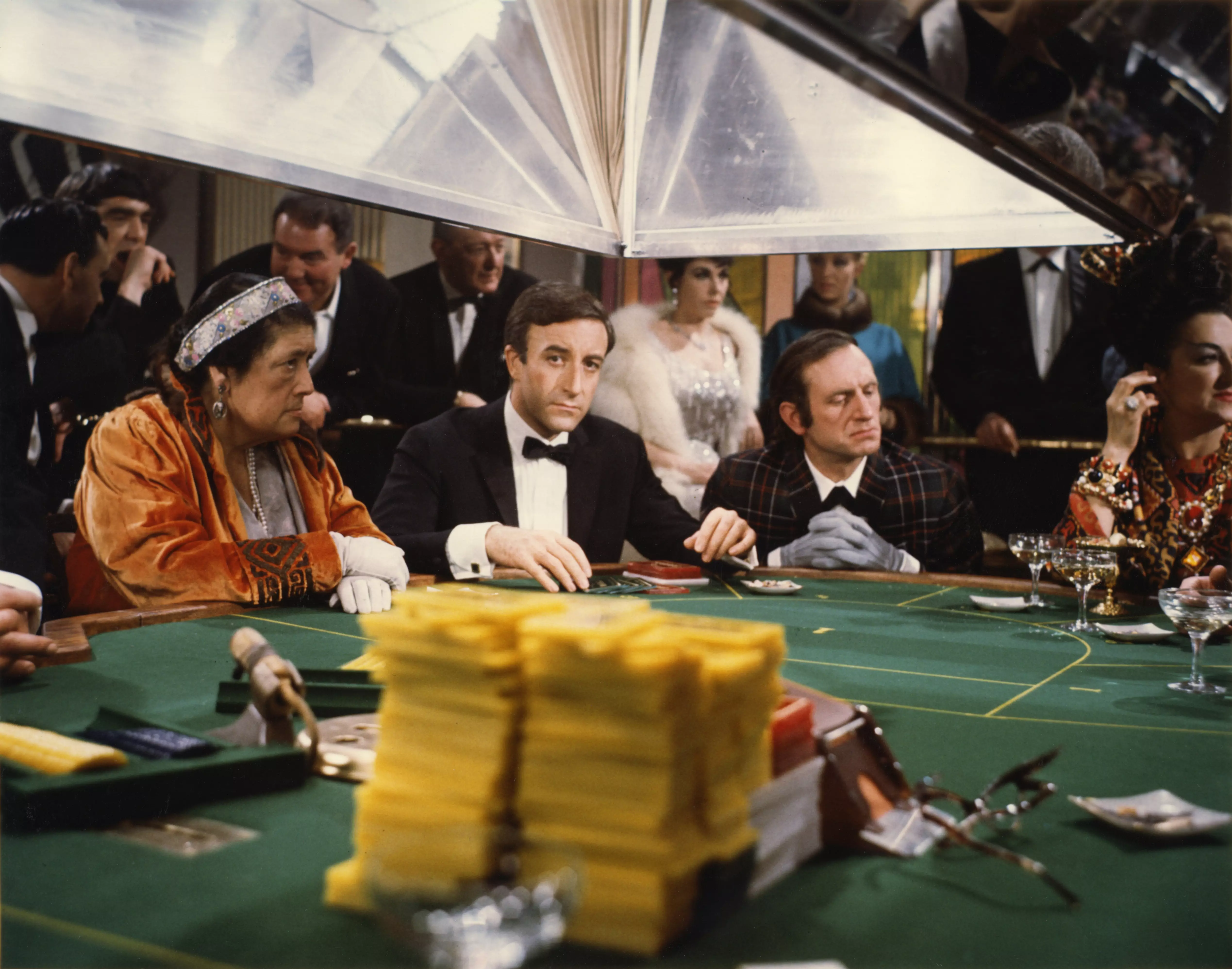 on set of Casino Royale