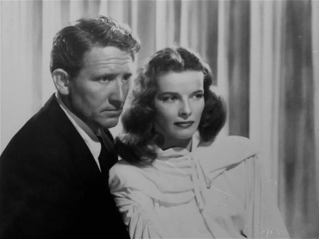 Spencer Tracy at Katharine Hepburn