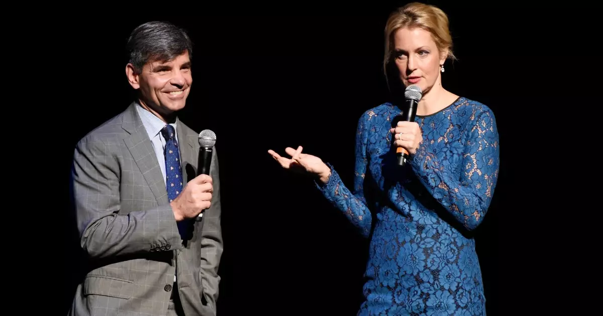 George Stephanopoulos și soția Ali Wentworth Dish în nopțile lor de întâlnire