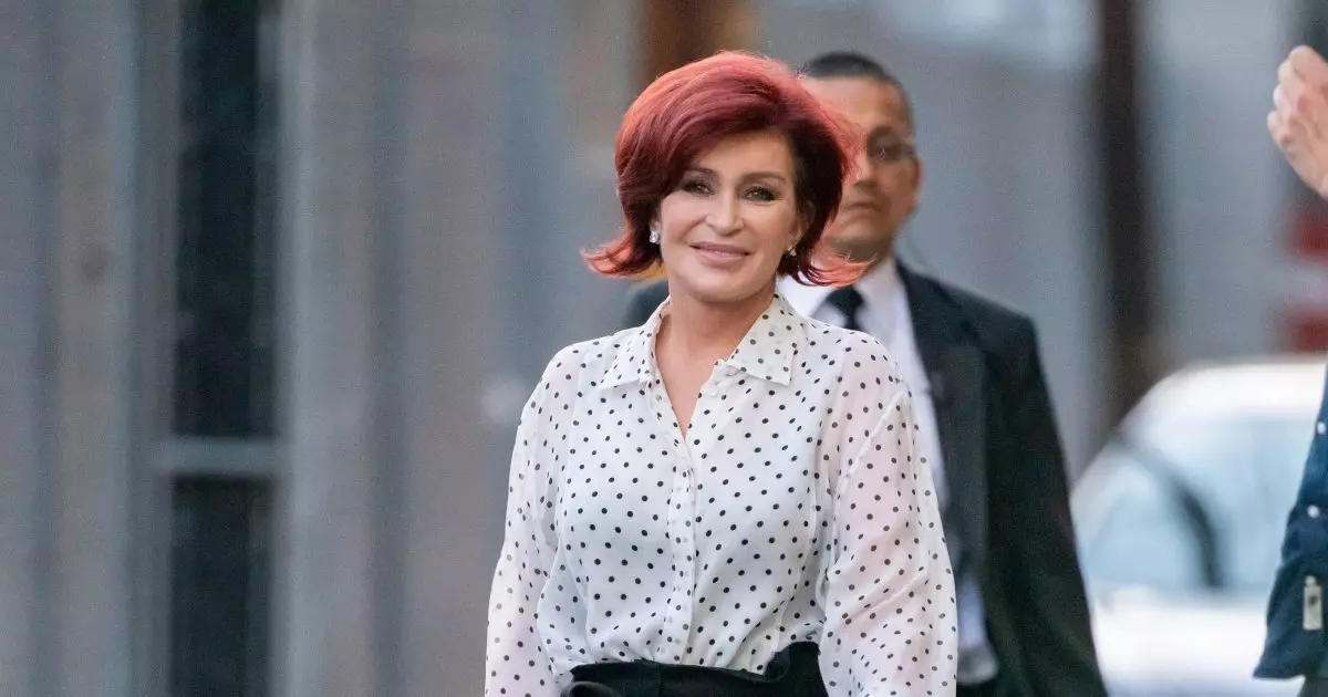 Sharon Osbourne O shebahala a Hlolla ho 'Jimmy Kimmel Live!': Sheba!