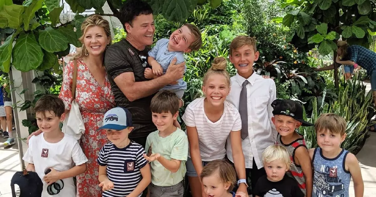 Ditëlindja e Donny Osmond: Këngëtarja ndan një foto të rrallë të të gjithë familjes