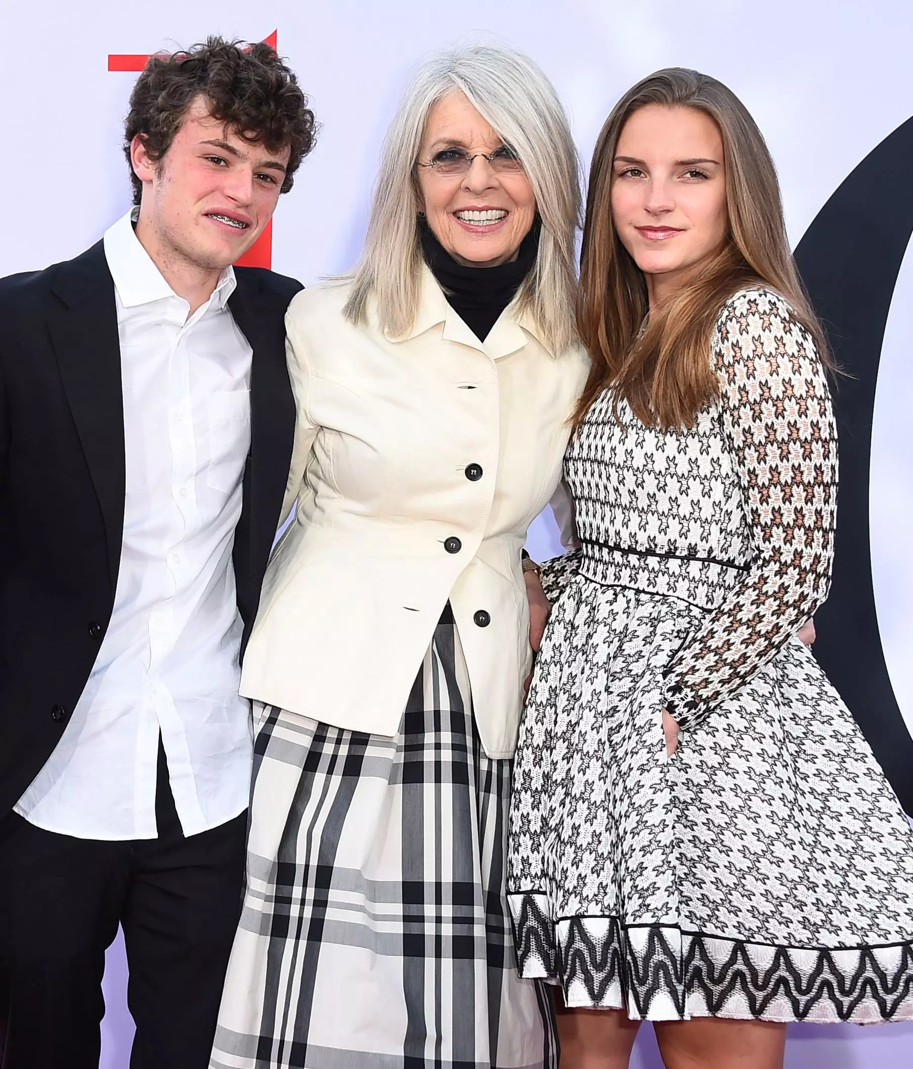 Diane Keaton dan anak-anaknya