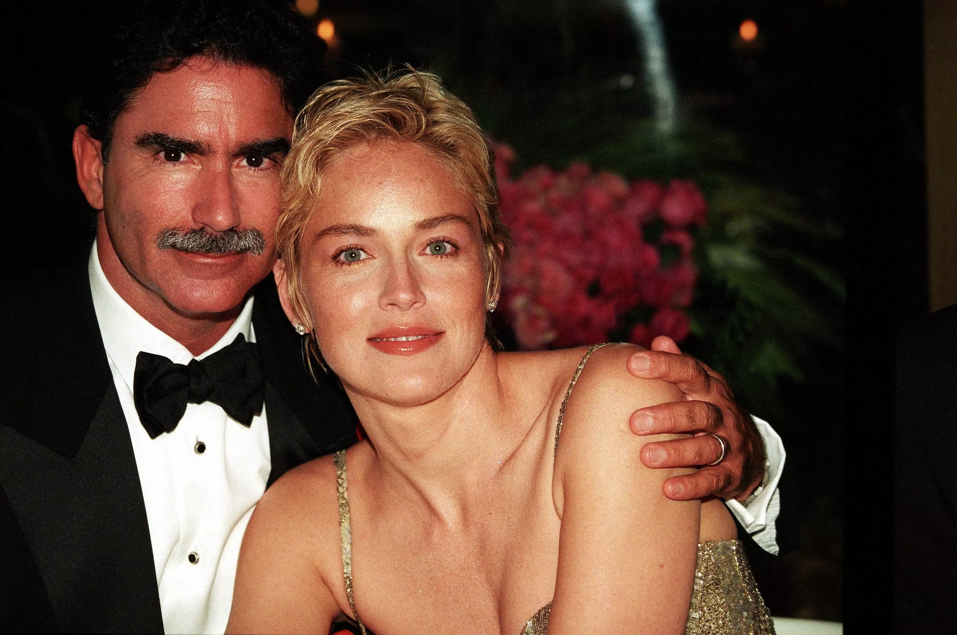 Sharon Stone og Phil Bronstein