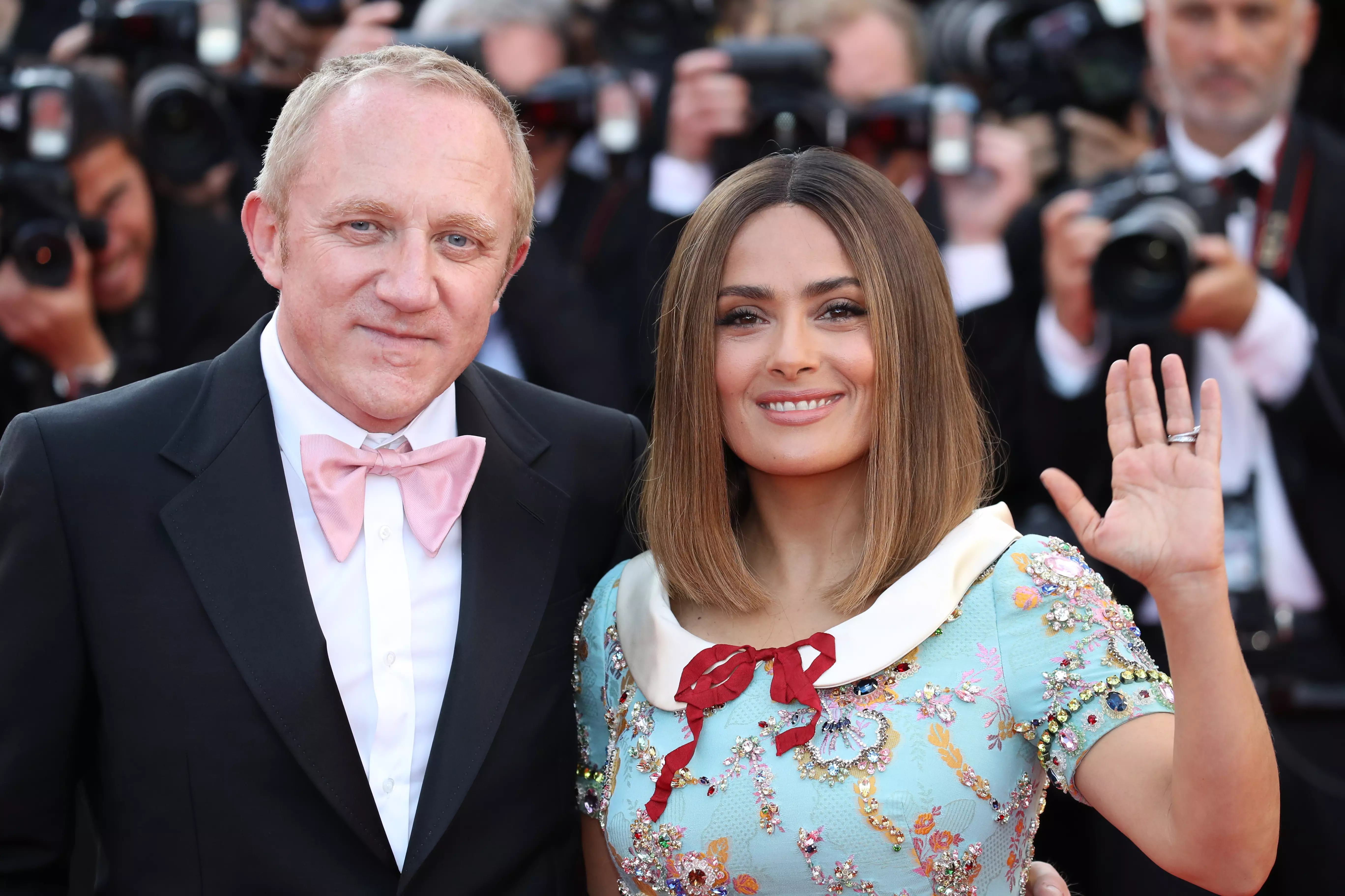 Salma Hayek és François-Henri Pinault