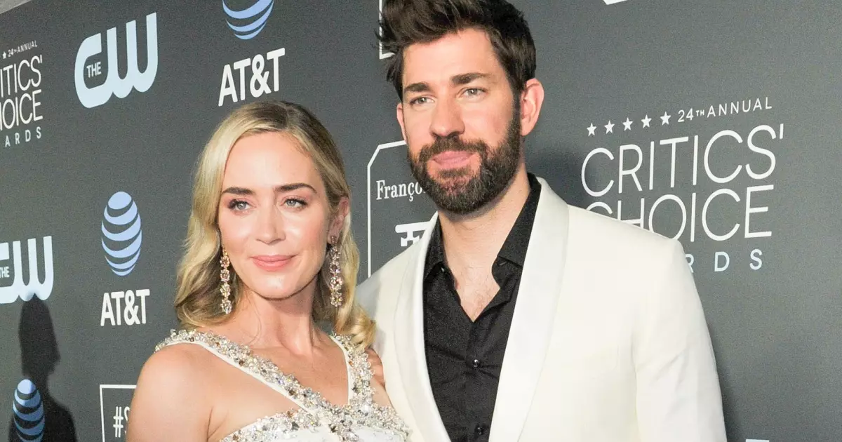 John Krasinski Gushes oer Emily Blunt by Critics' Choice Awards