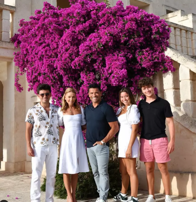 Kelly Ripa Mark Consuelos Family Vacation Spots