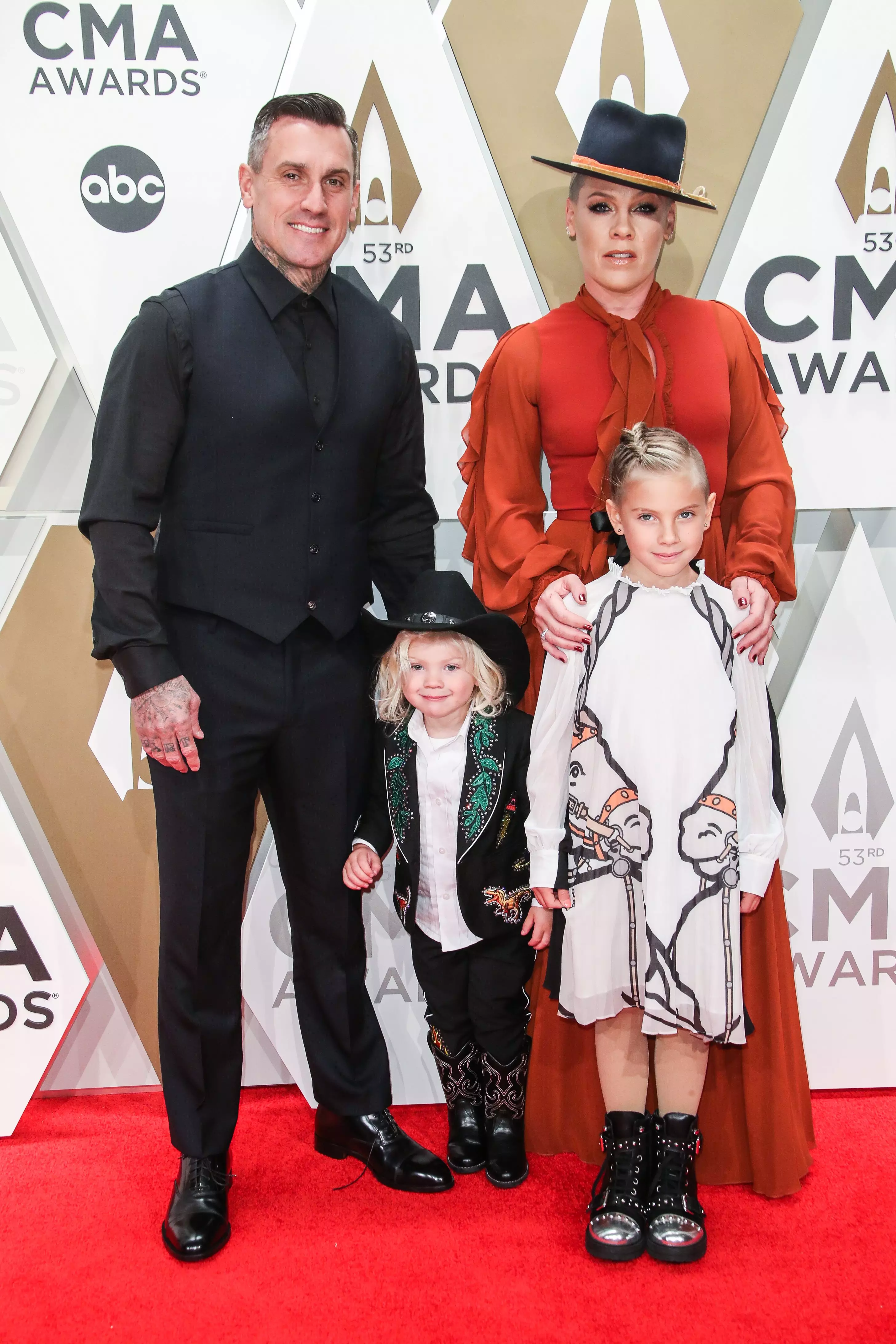 53rd Annual CMA Awards - Tuaj Txog, Nashville, Tebchaws USA - 13 Nov 2019