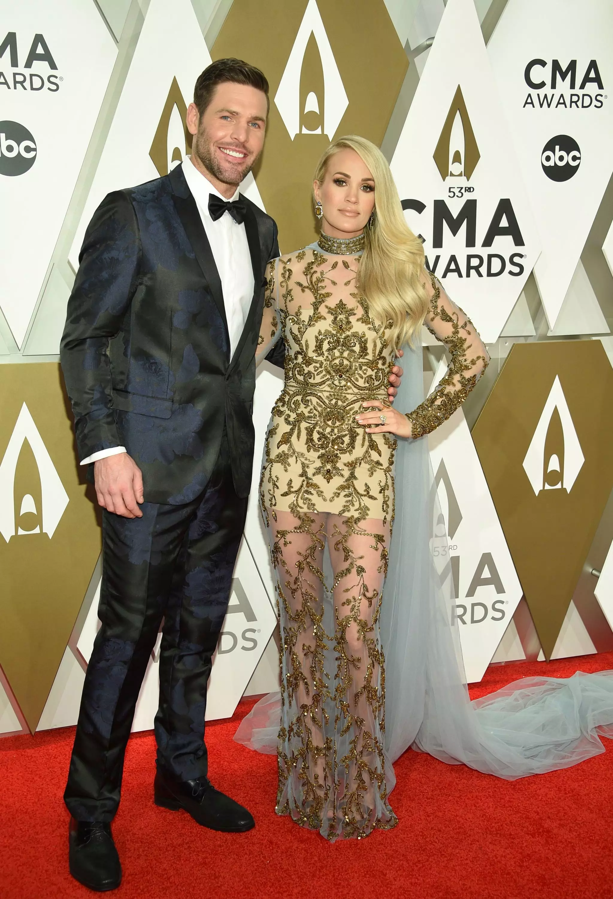 53rd Annual CMA Awards, Tuaj Txog, Bridgestone Arena, Nashville, USA - 13 Nov 2019