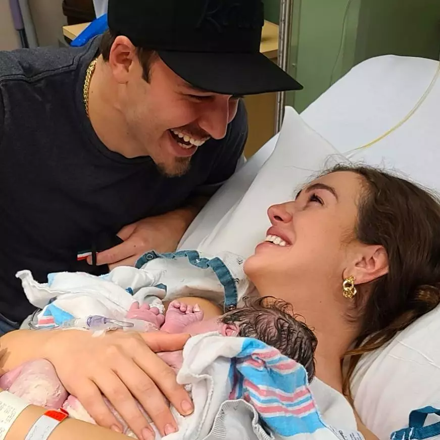 Ryan Guzman a Chrysti Ane Welcome Baby