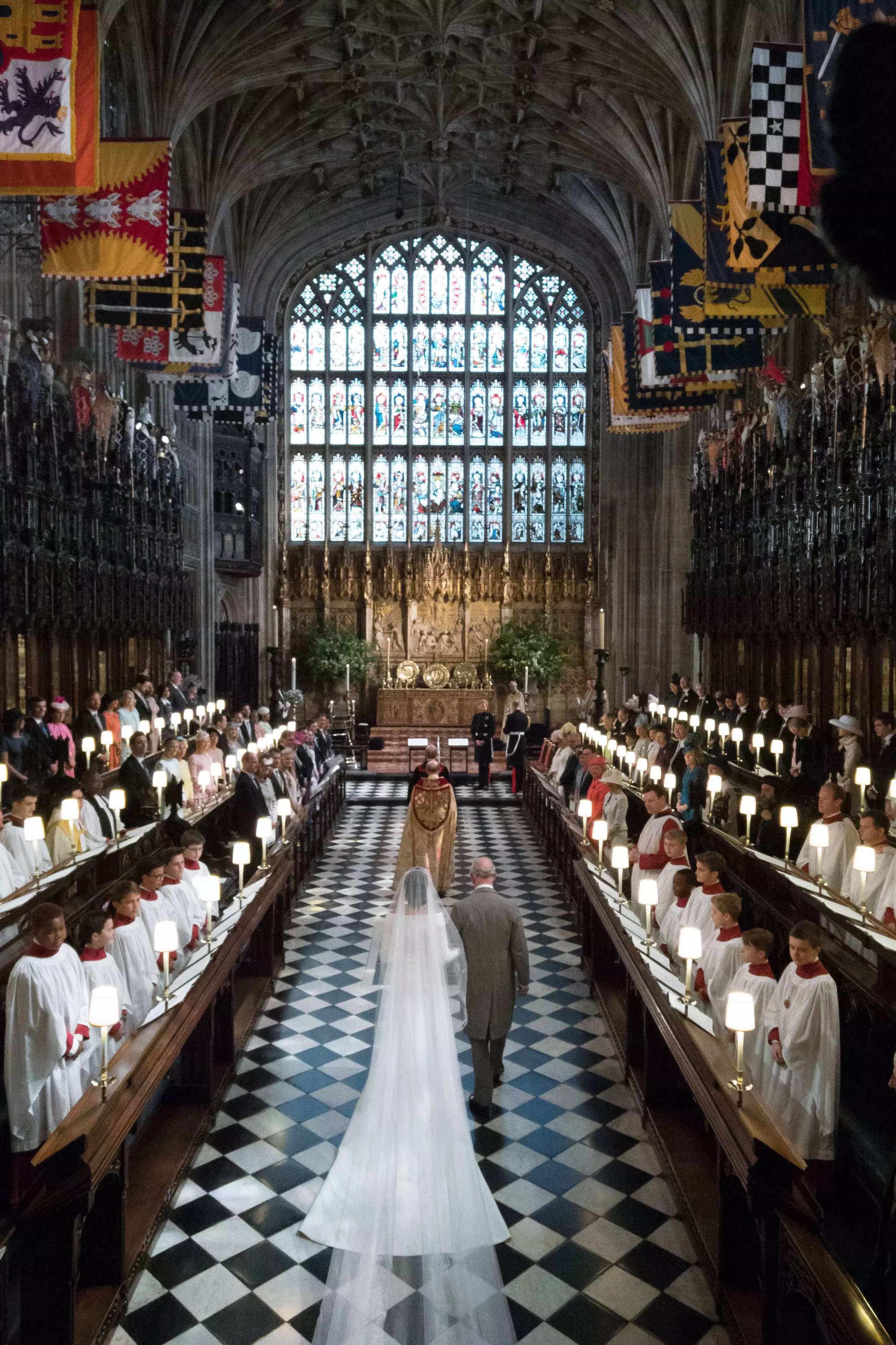 Igbeyawo ti Prince Harry ati Meghan Markle, Ayẹyẹ, St George's Chapel, Windsor Castle, Berkshire, UK - 19 May 2018