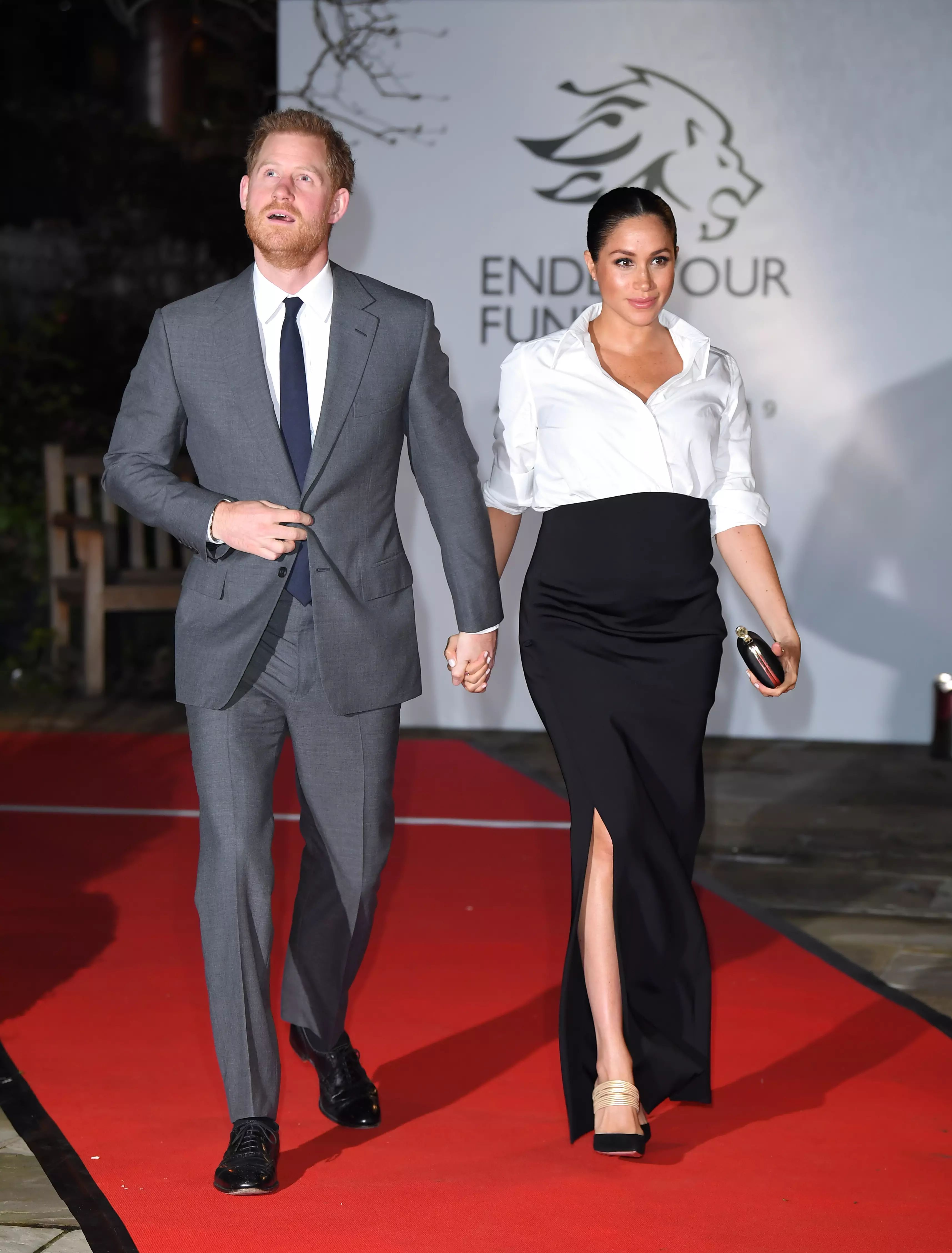 Prince Harry sy Meghan Markle dia manatrika ny loka Endeavor Fund ao amin'ny Drapers' Hall