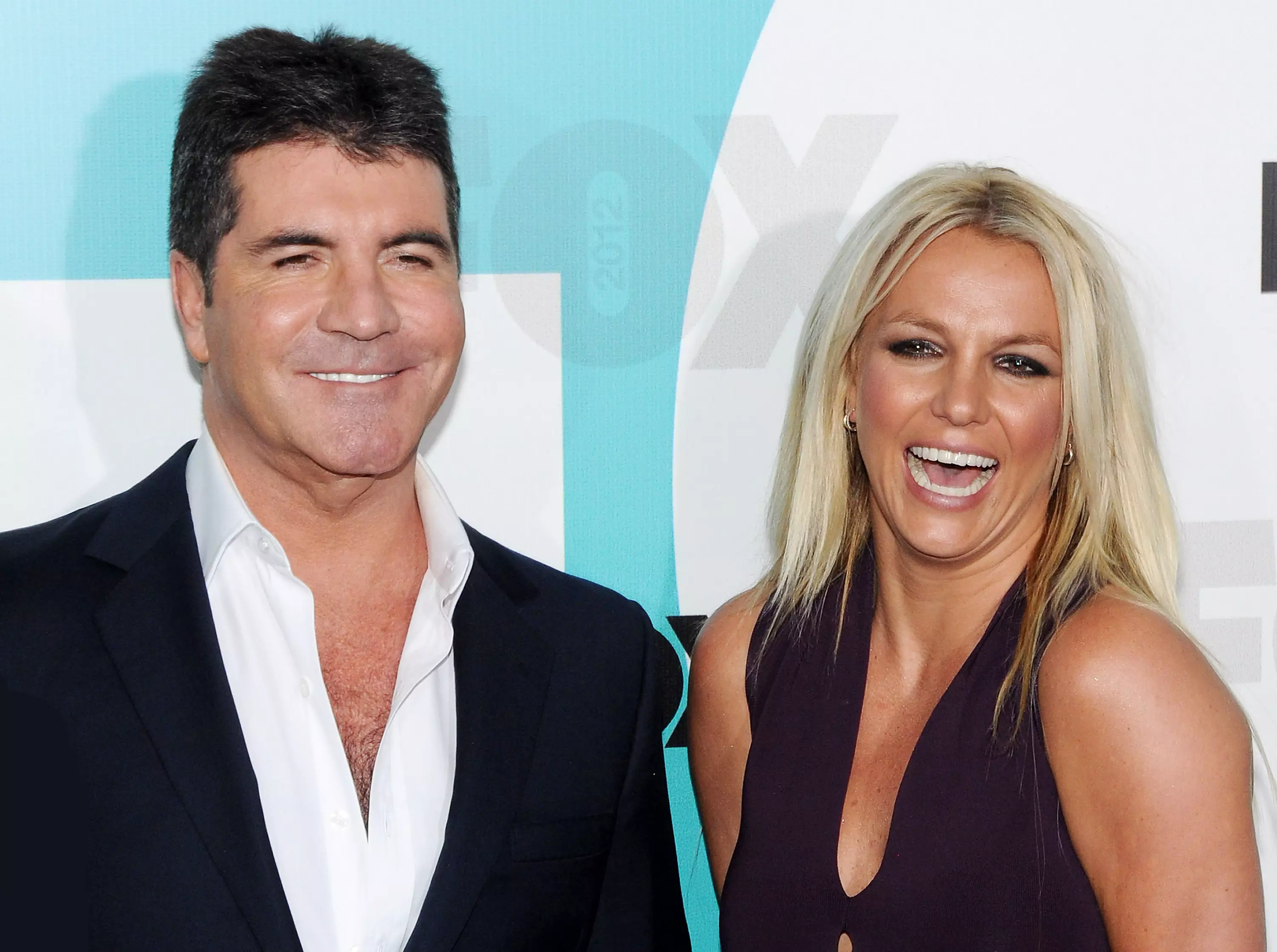 Simon Cowell Britney Spears