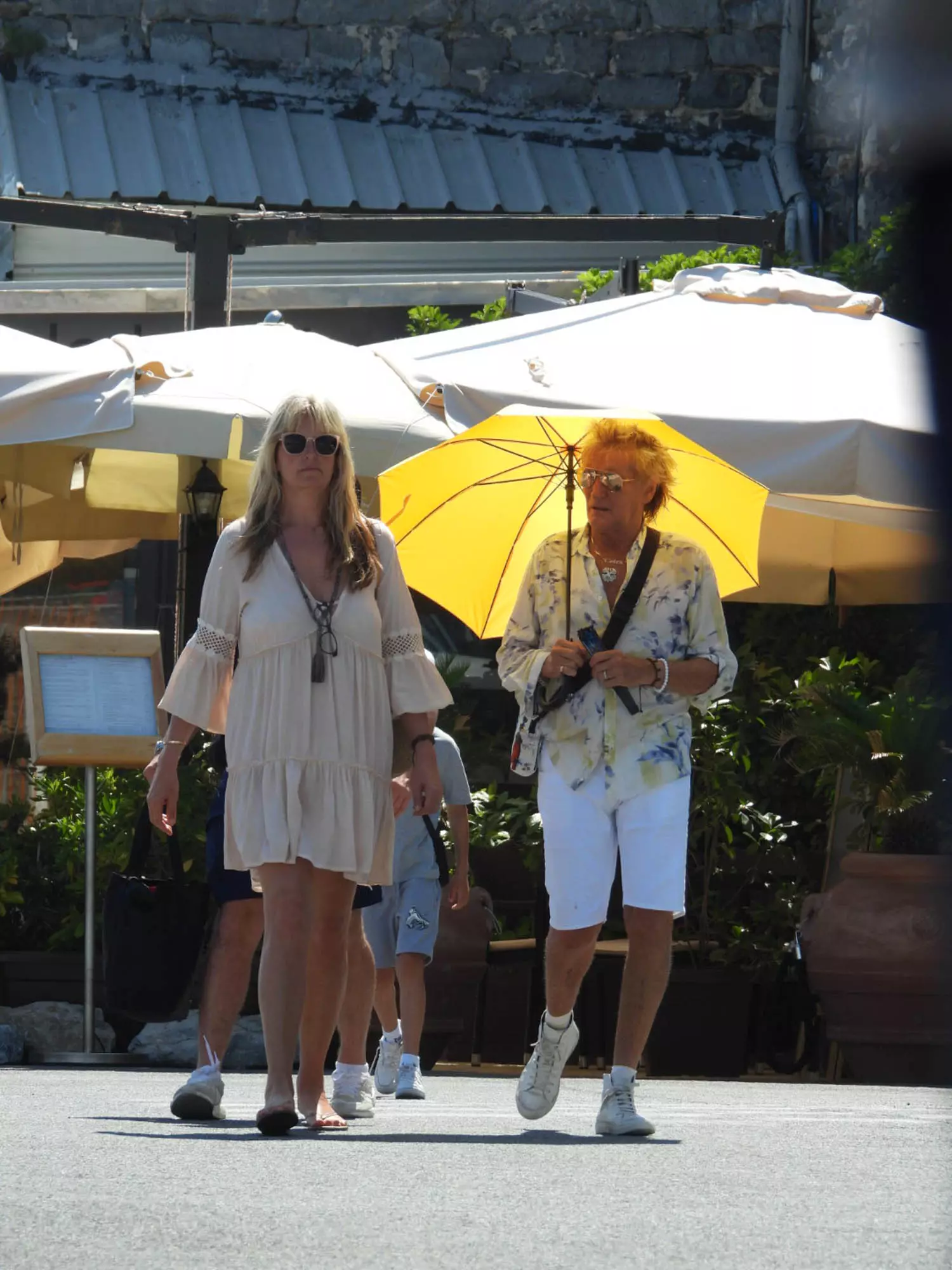 Rod Stewart family Vaca