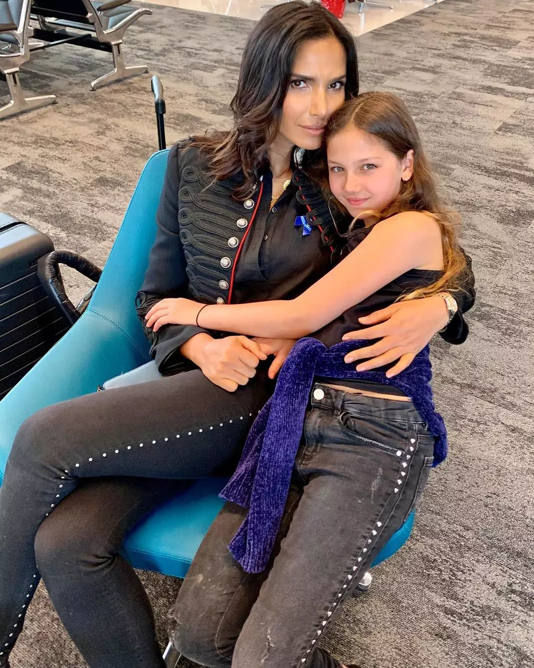 padma-lakshmi-y-hija-krishnas-fotos-más lindas-juntos