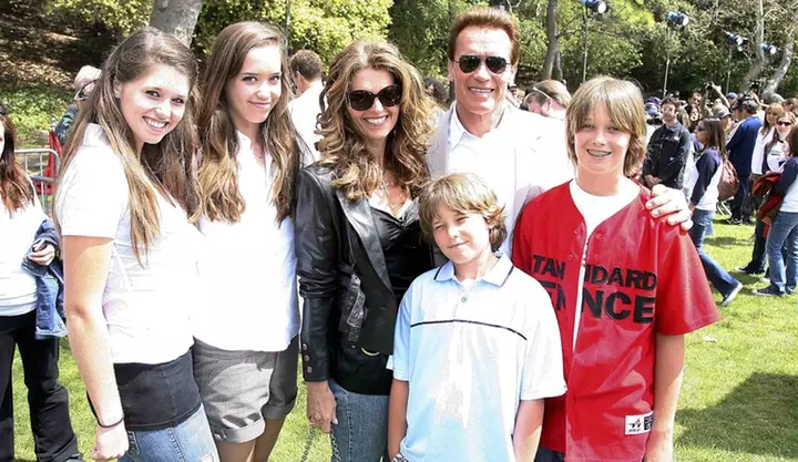 arnold schwarzenegger Famill