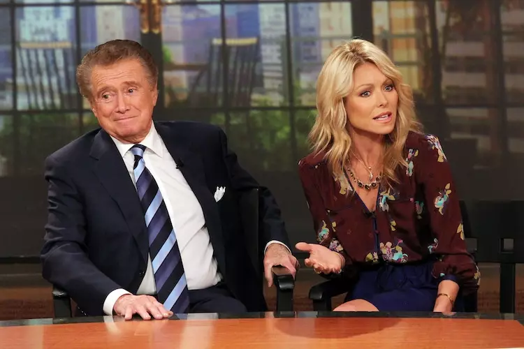 regis philbin kelly ripa getty