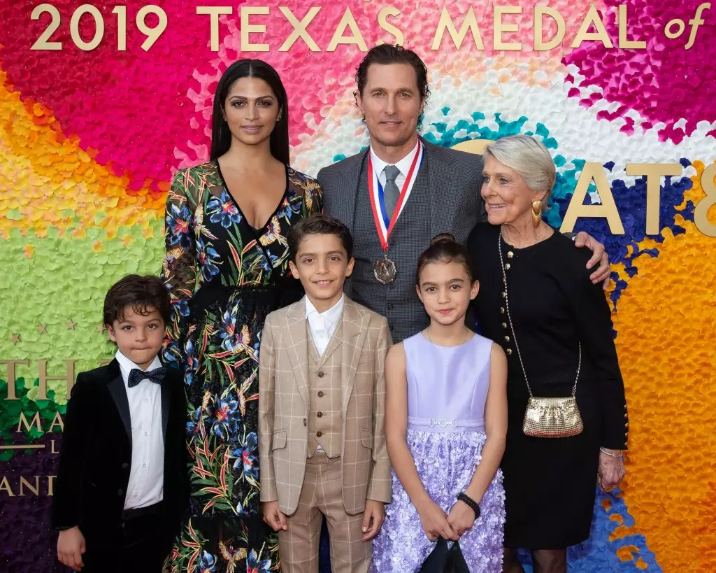 Matthew McConaughey familj