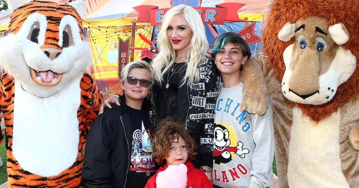 Ụmụaka Gwen Stefani: Zute Sons Kingston, Zuma na Apollo