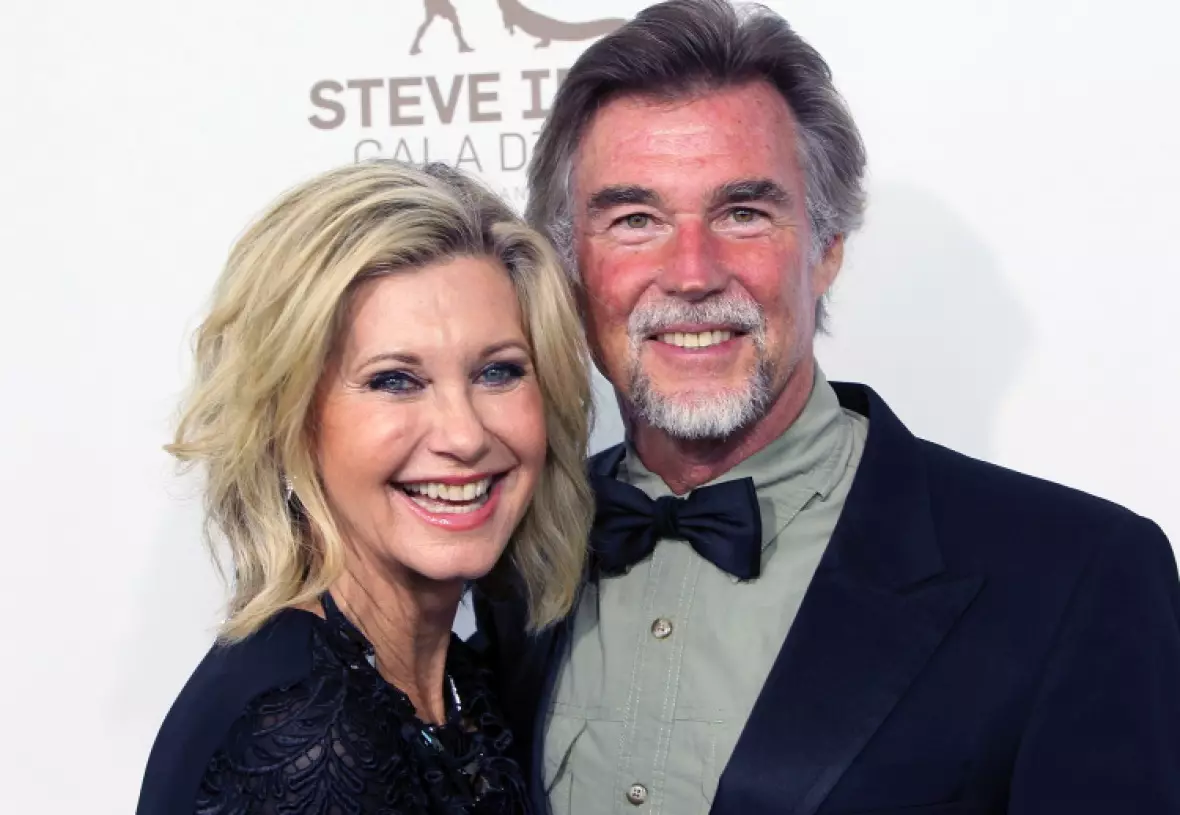 olivia newton-john echtgenoot getty afbeeldingen