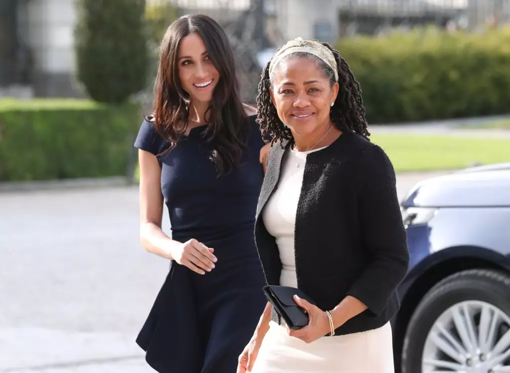 UMeghan Markle uDoria Ragland