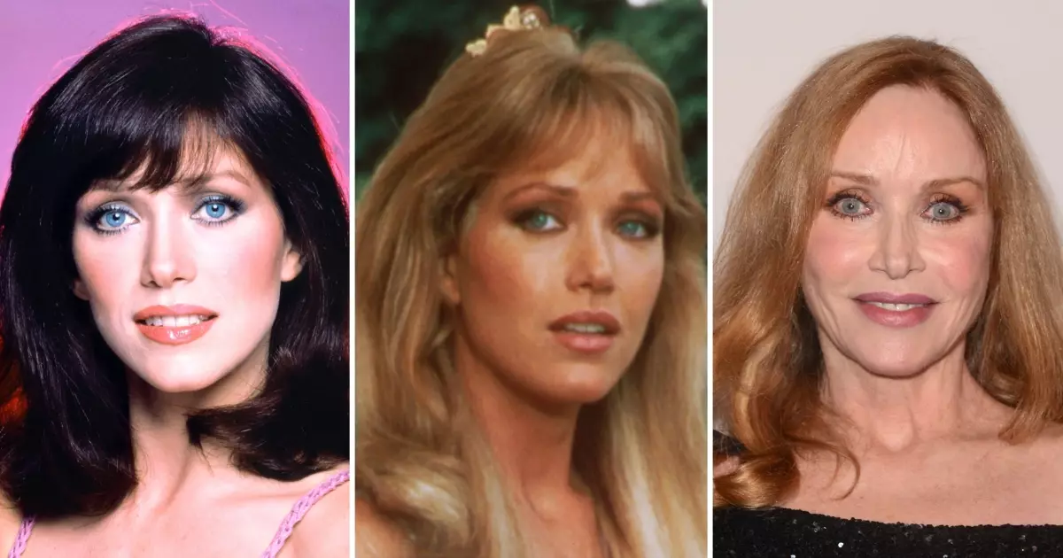 Transformación de Tanya Roberts: fotos de Late Star ao longo dos anos