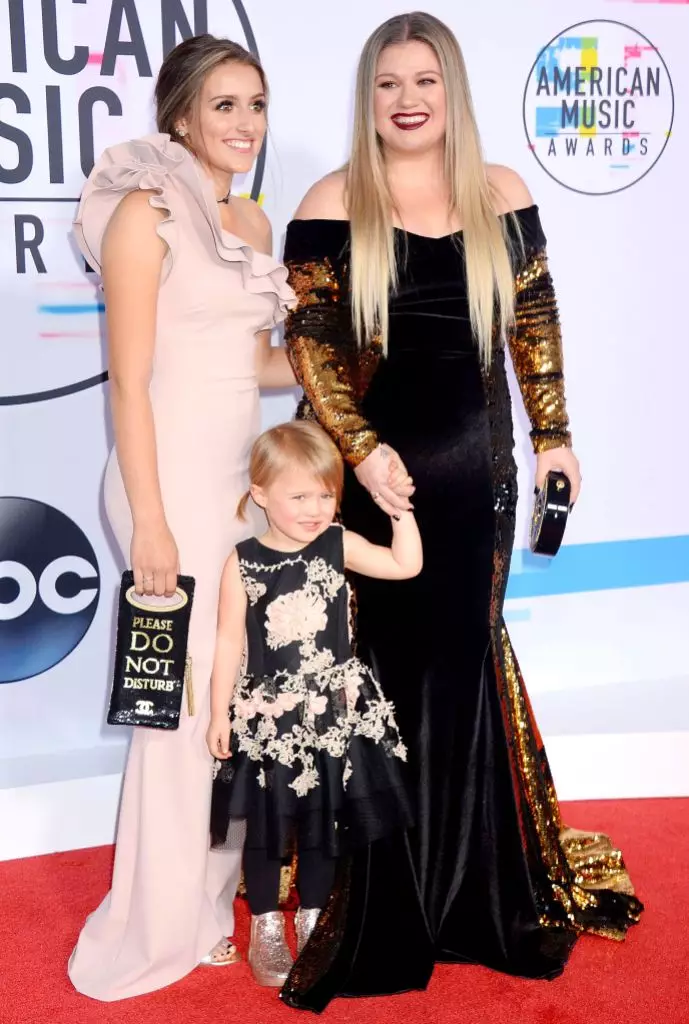 Kelly Clarkson dukra River, 7 m., kada nors nori savo televizijos laidos kaip jos mama