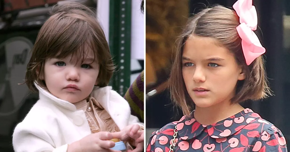 Suri Cruise Përgjatë viteve: Katie Holmes dhe fëmija i Tom Cruise