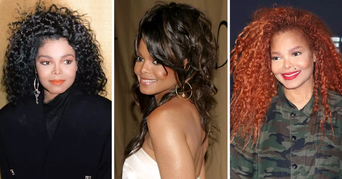 Evolución do cabelo de Janet Jackson: estilos e cortes ao longo dos anos