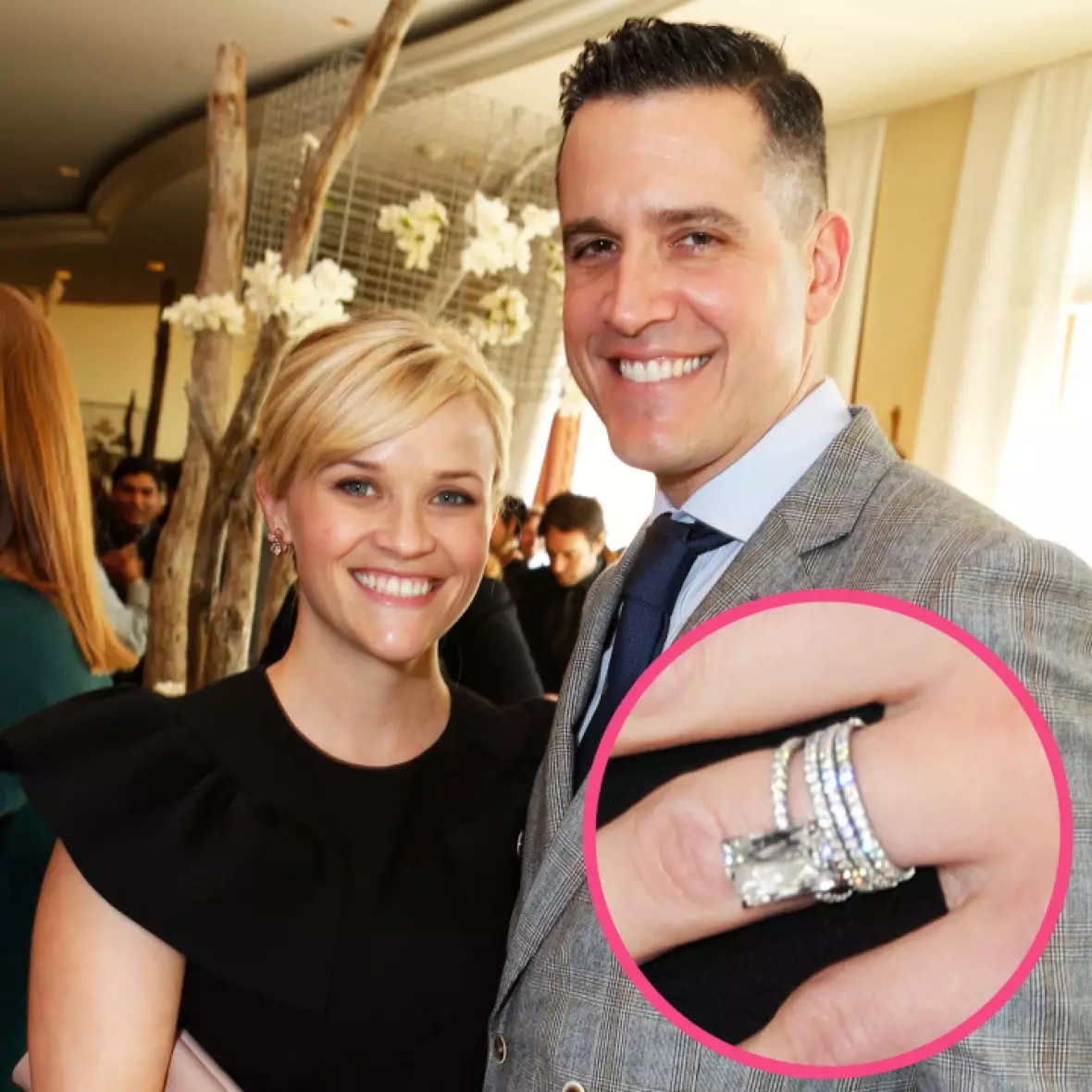 Reese Witherspoon Wedding Ring Getty Images