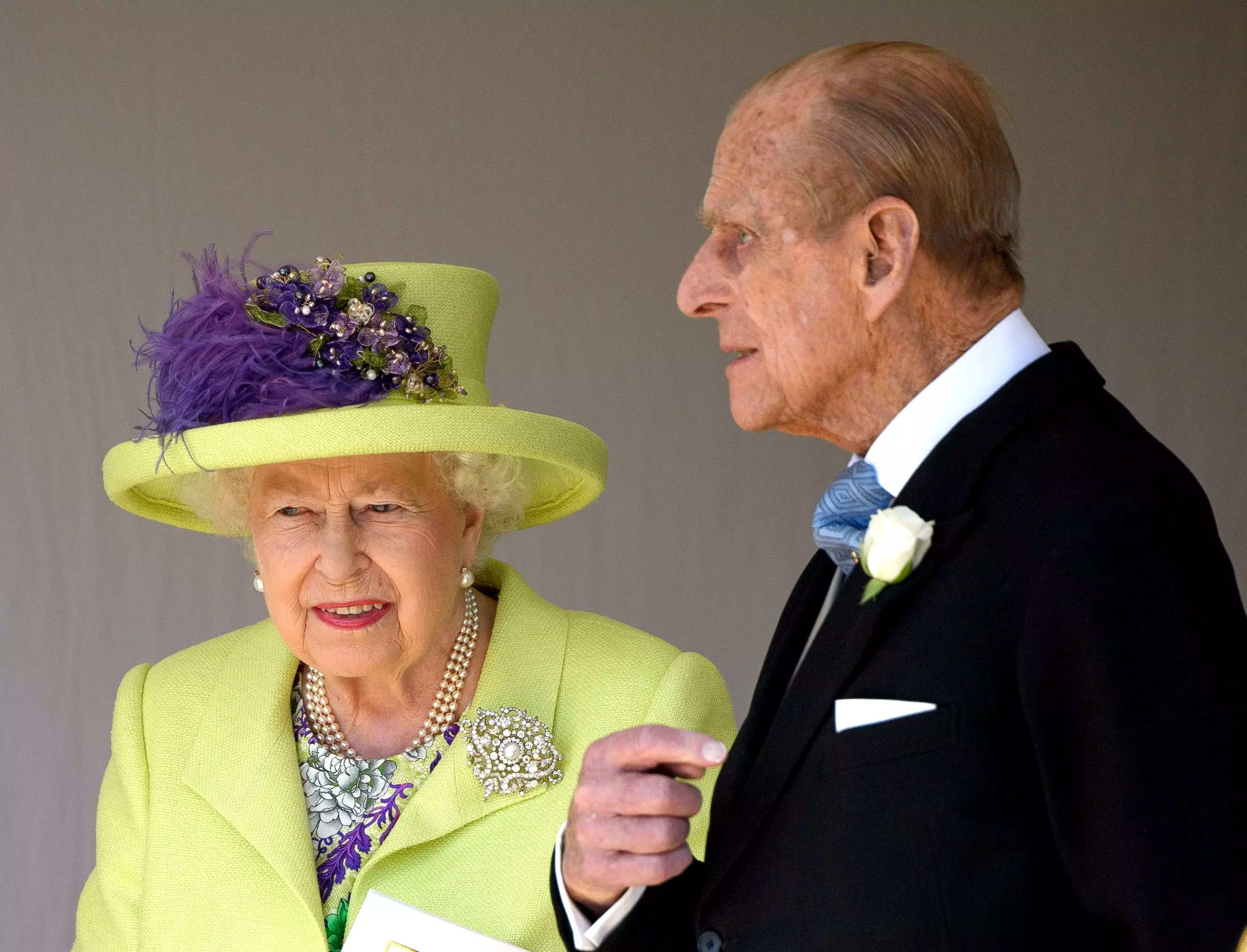 Queen Elizabeth ma Prince Philip