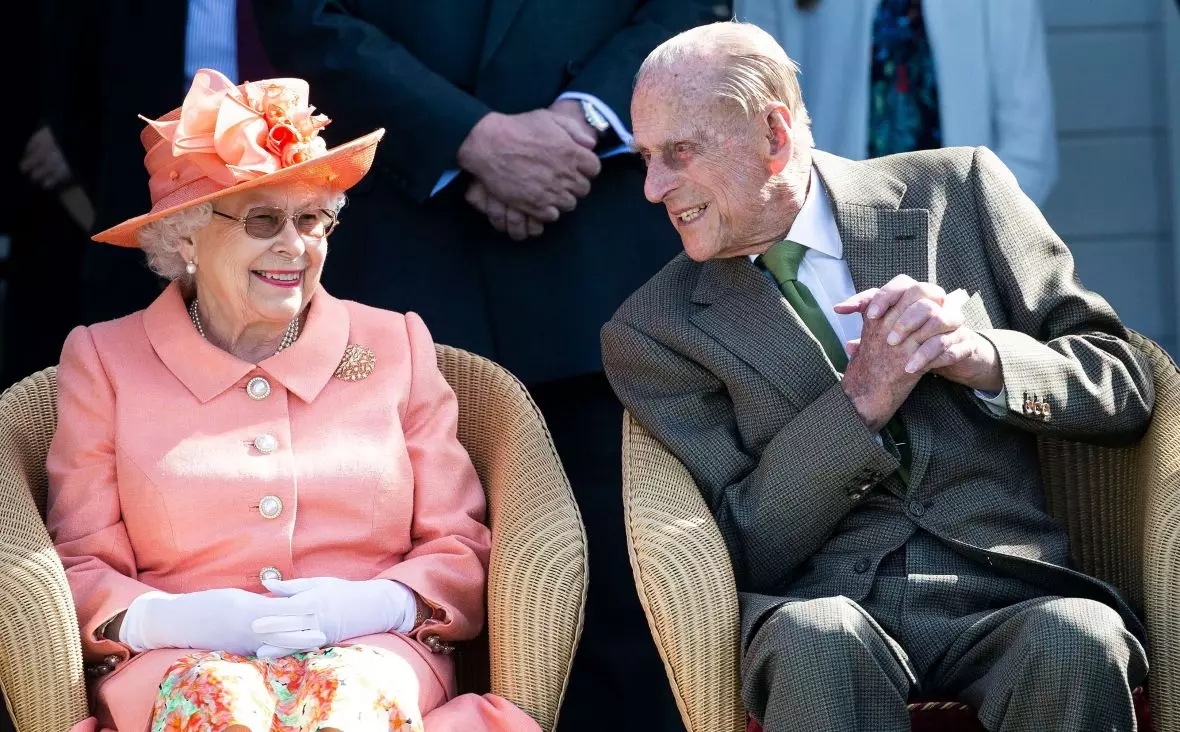 Queen Elizabeth ma Prince Philip