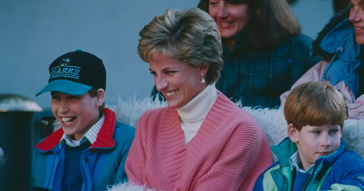 UPrincess Diana Unamadodana uWilliam noHarry: Bona Izithombe Ezinhle Kakhulu