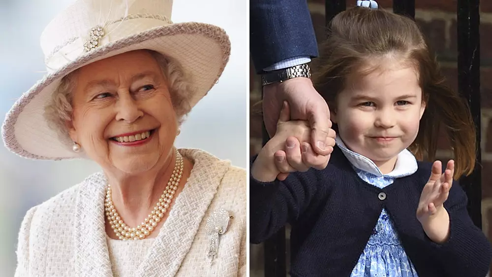 La reina Isabel piensa que Charlotte es su 'mini-yo' (exclusivo)