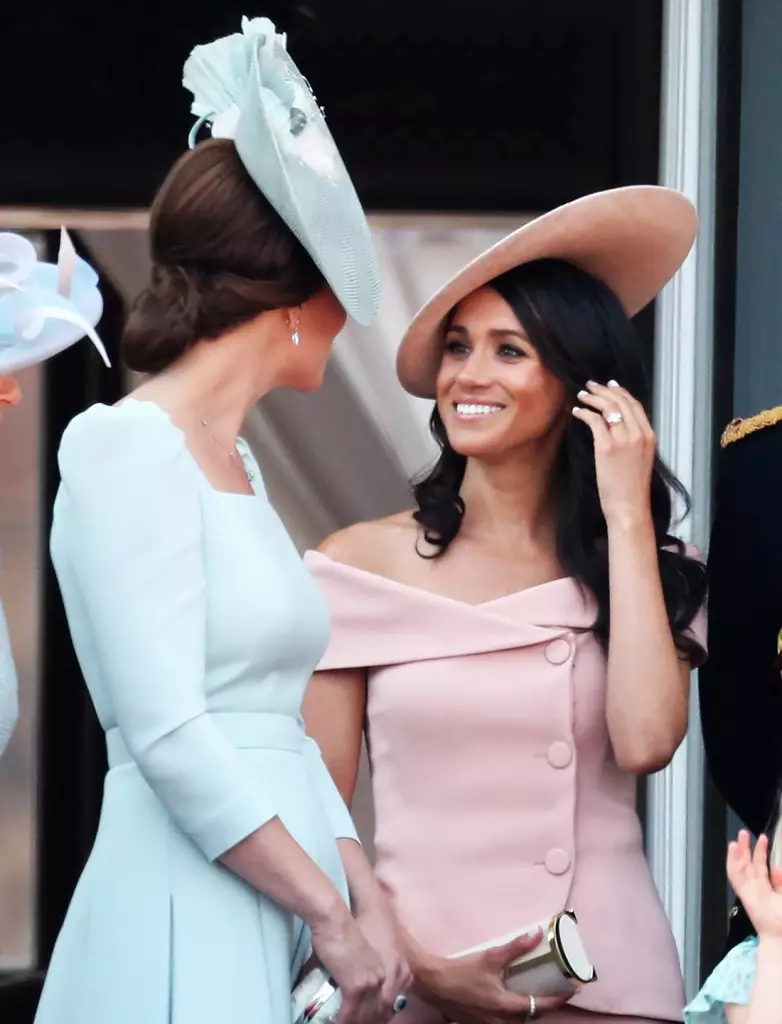 Meghan Markle Kate Middleton terhesség