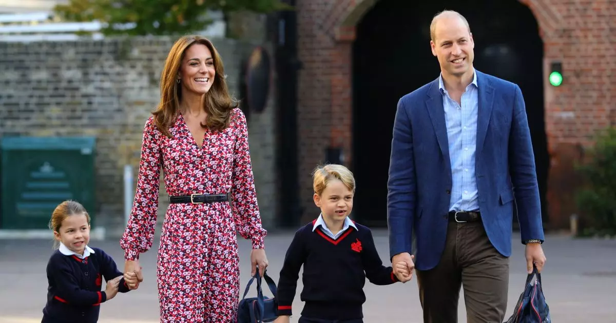 Yara Kate Middleton George da Charlotte suna son wasan tennis