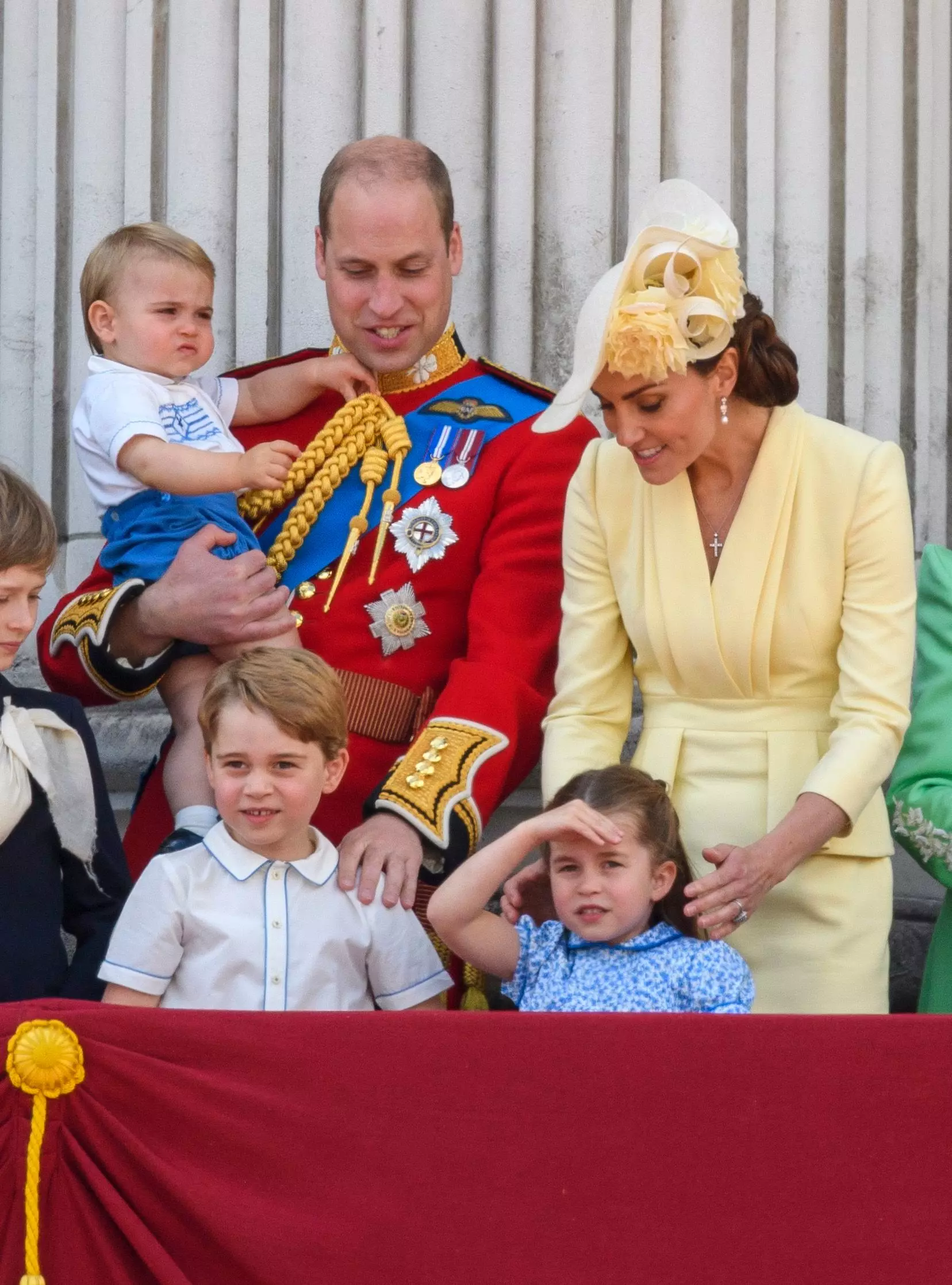Kate Middleton Pangeran William Pangeran George Putri Charlotte