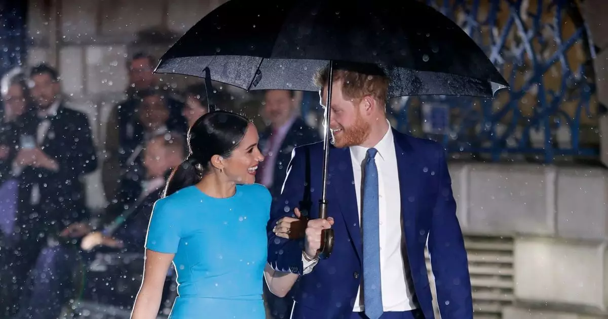 Prins Harry og Meghan Markle ankommer til Endeavour Fund Awards