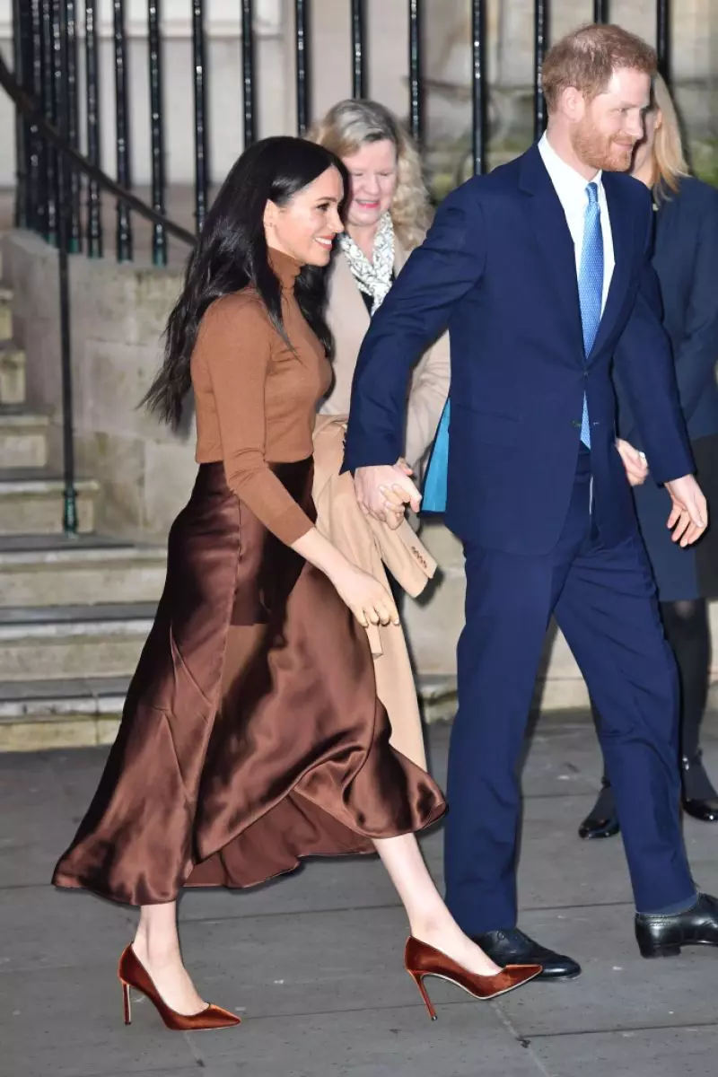 Muchinda Harry naMeghan Duchess veSussex vanoshanyira Canada House, London, UK - 07 Ndira 2020