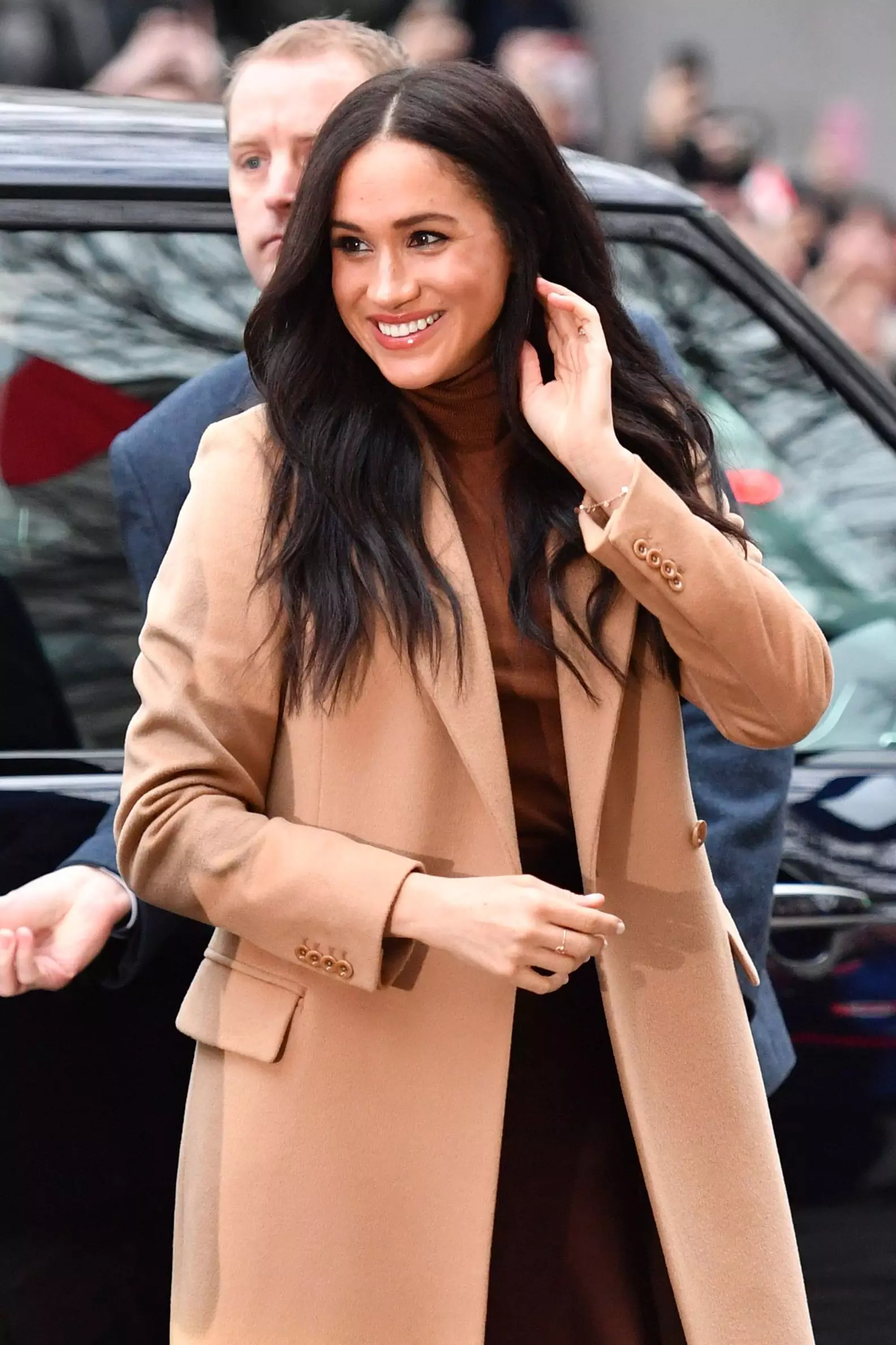 Muchinda Harry naMeghan Duchess veSussex vanoshanyira Canada House, London, UK - 07 Ndira 2020