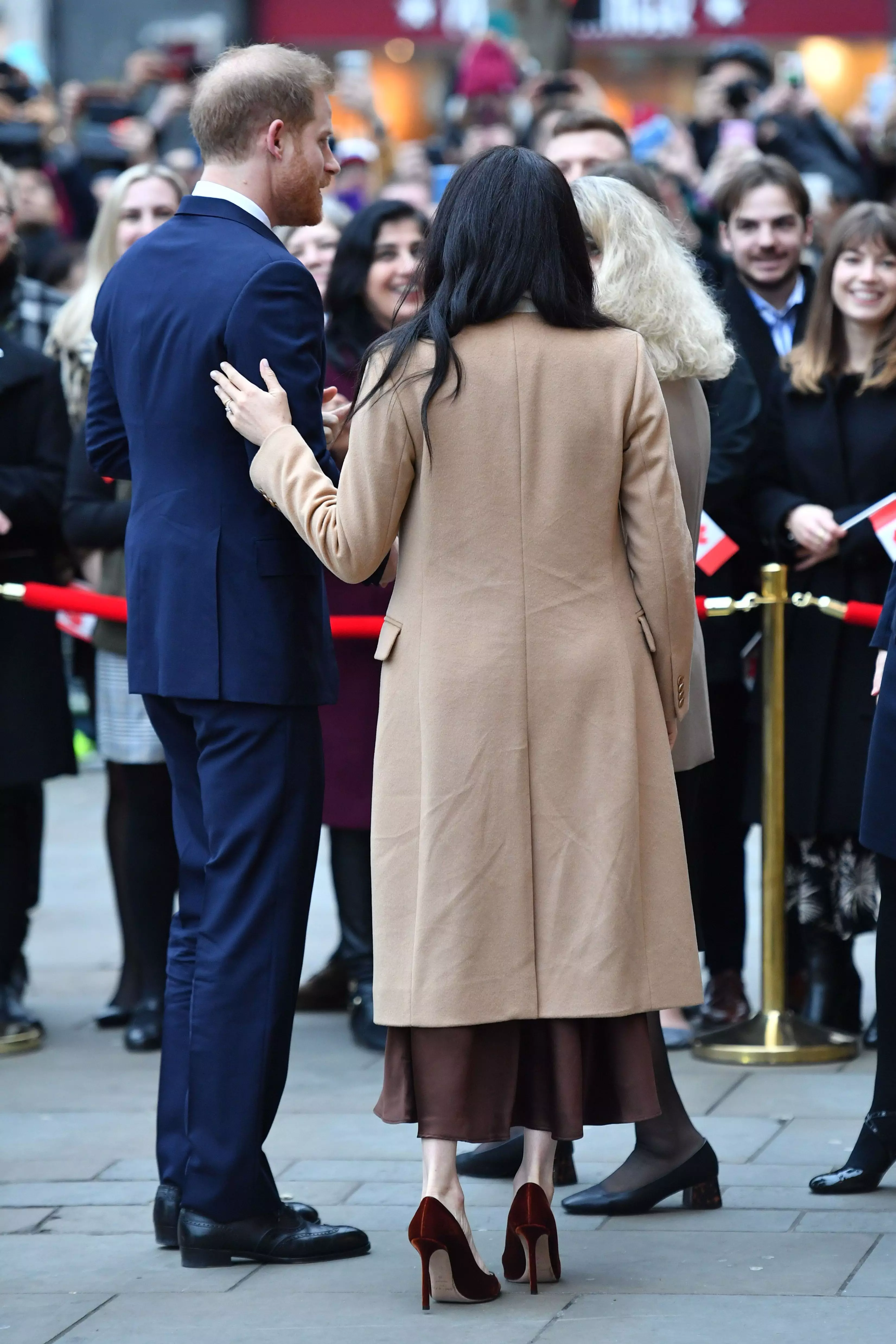 Muchinda Harry naMeghan Duchess veSussex vanoshanyira Canada House, London, UK - 07 Ndira 2020