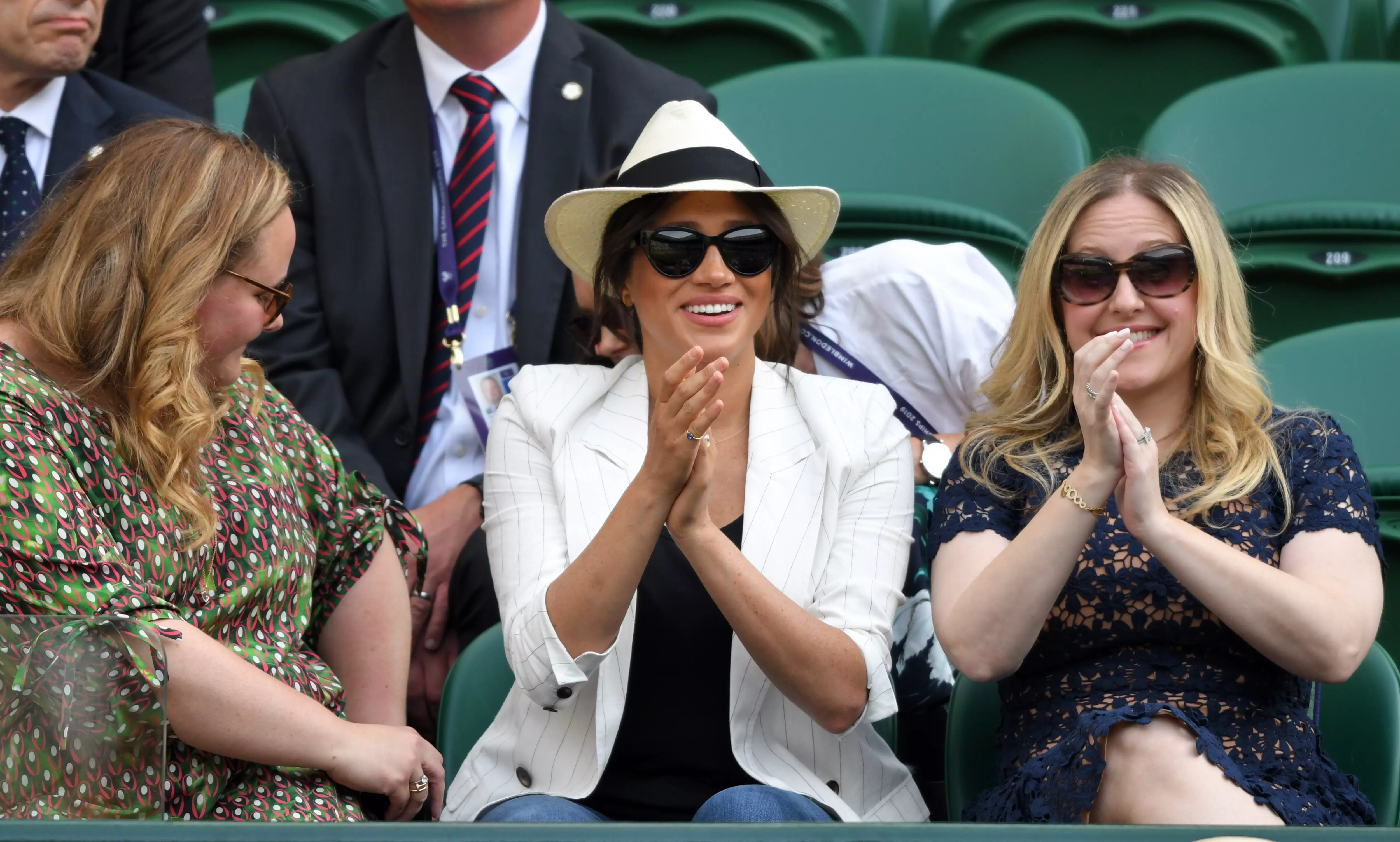 meghan-markle-attends-day-4-of-wimbldeon-Tennis-Championships