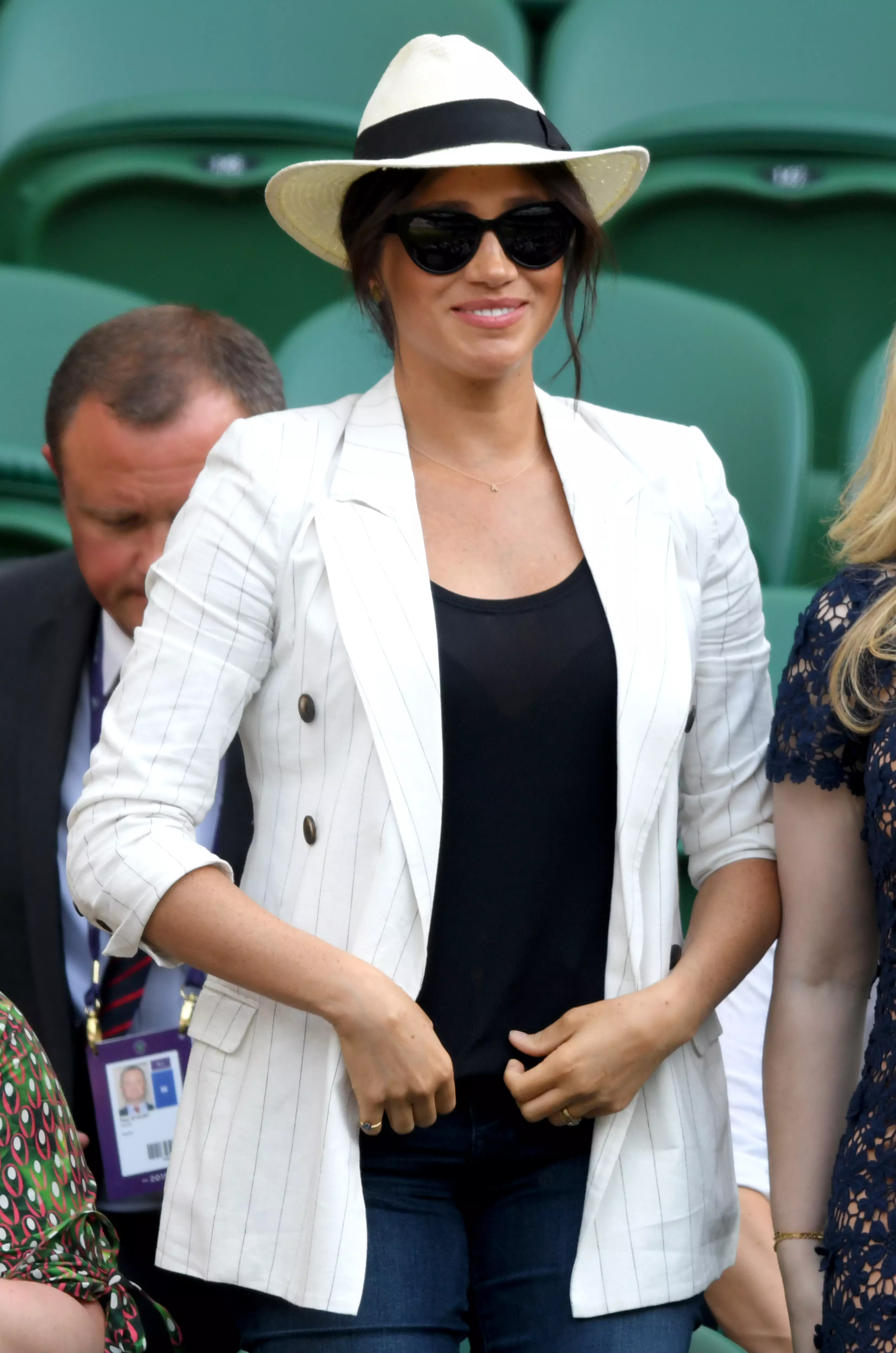 meghan-markle-wa-ọjọ-4-ti-wimbldeon-Tennis-Champions