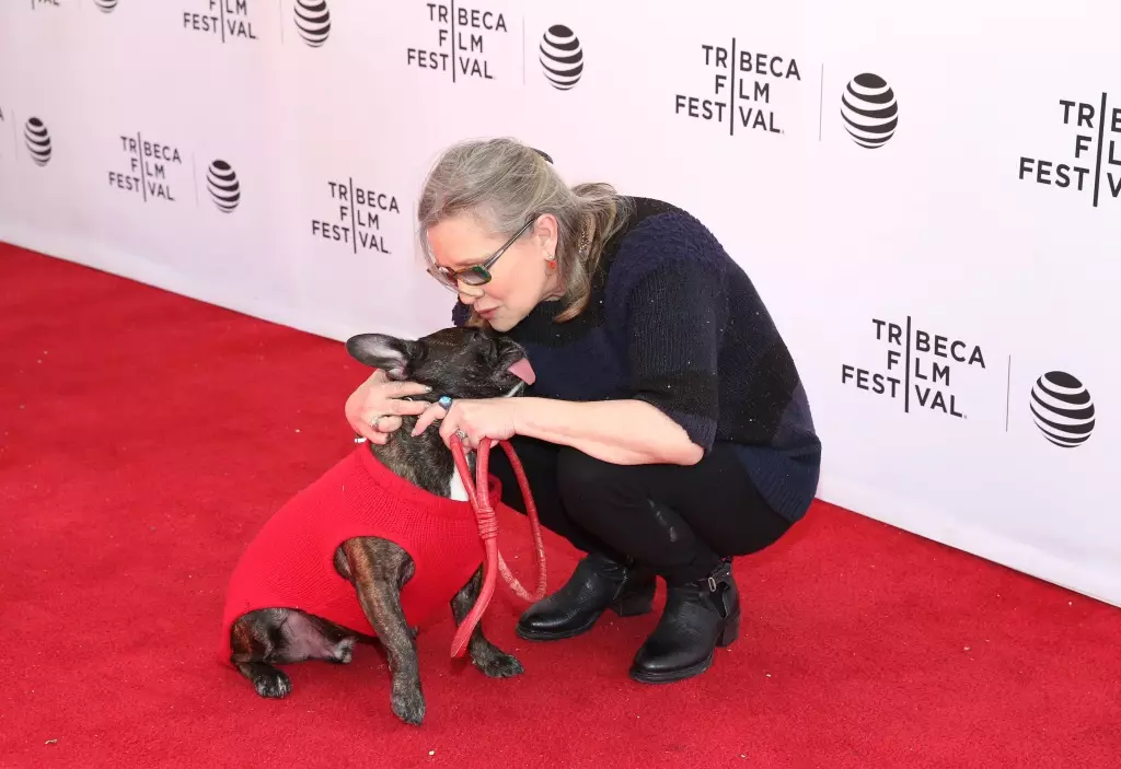 Carrie Fisher Köpek Gary