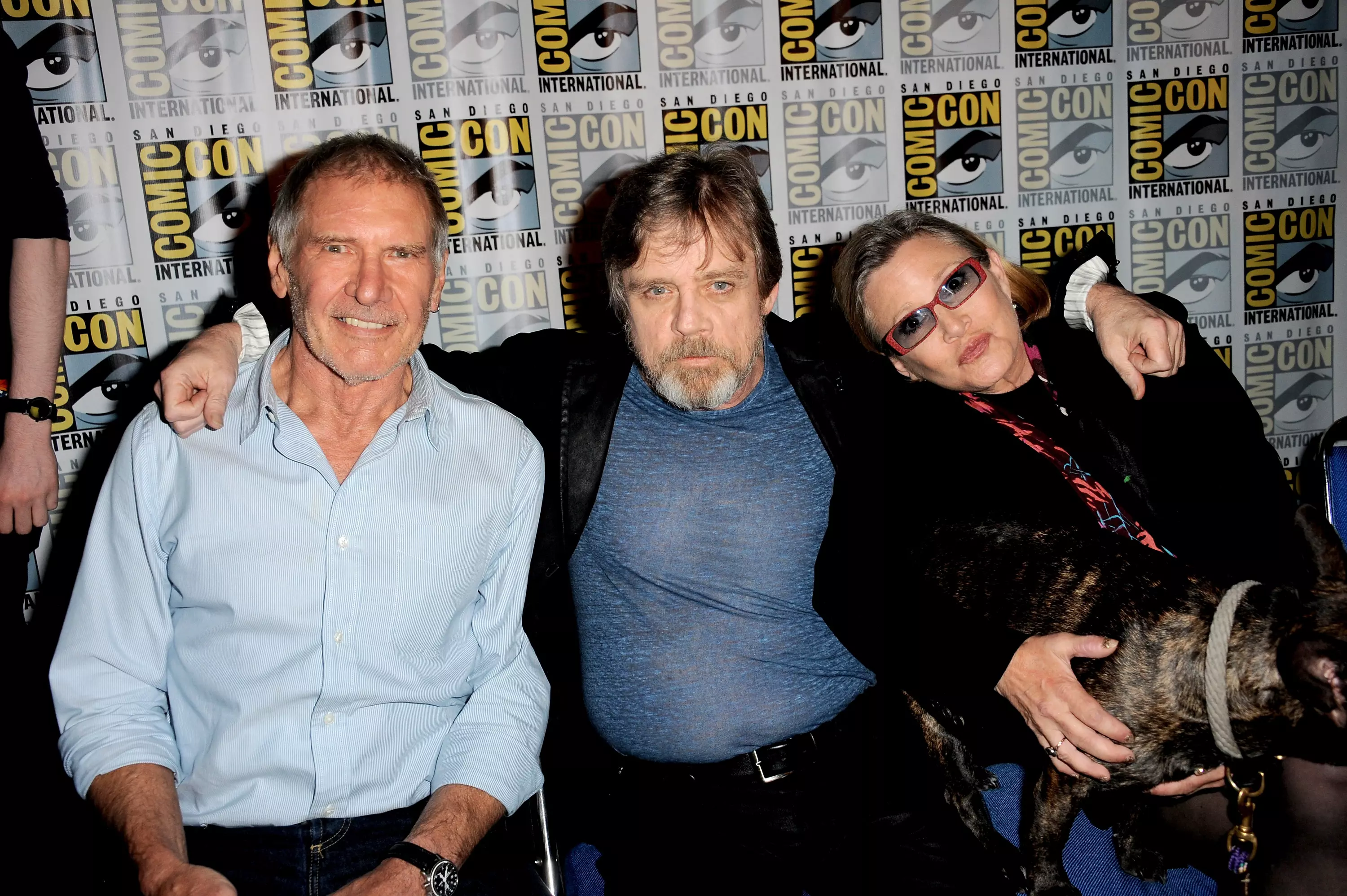 harrison ford mark hammil carrie fisher getty cov duab